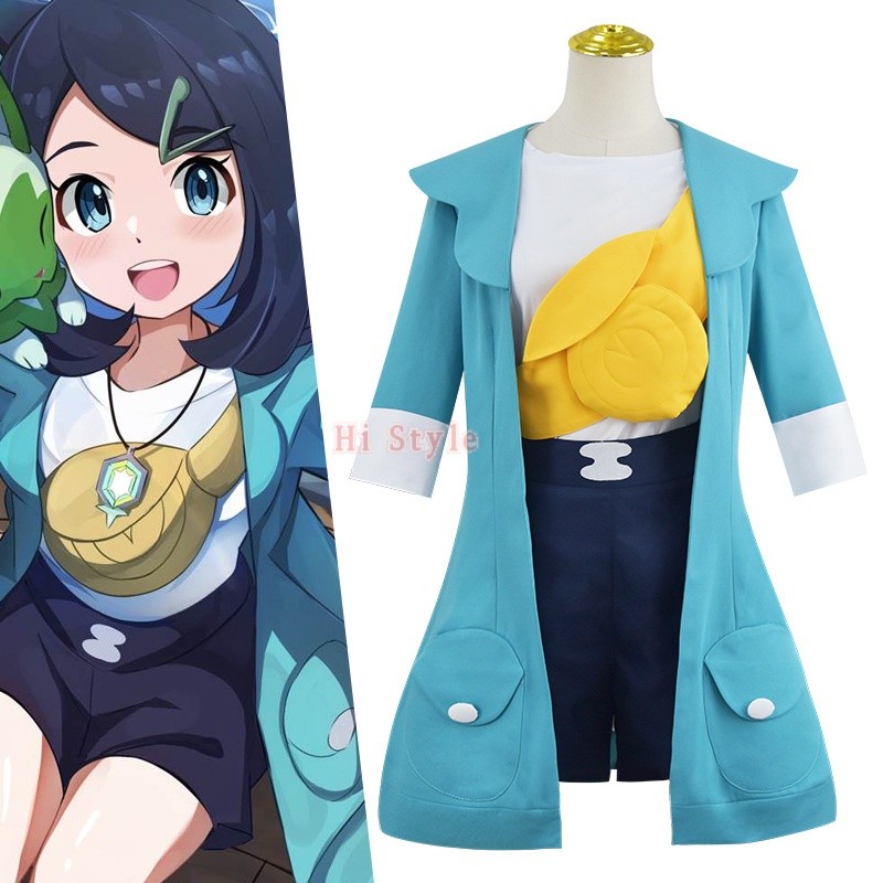 Pokemon Liko cos คอสเพลย์เสื้อผ้าผู้หญิง | Shopee Thailand