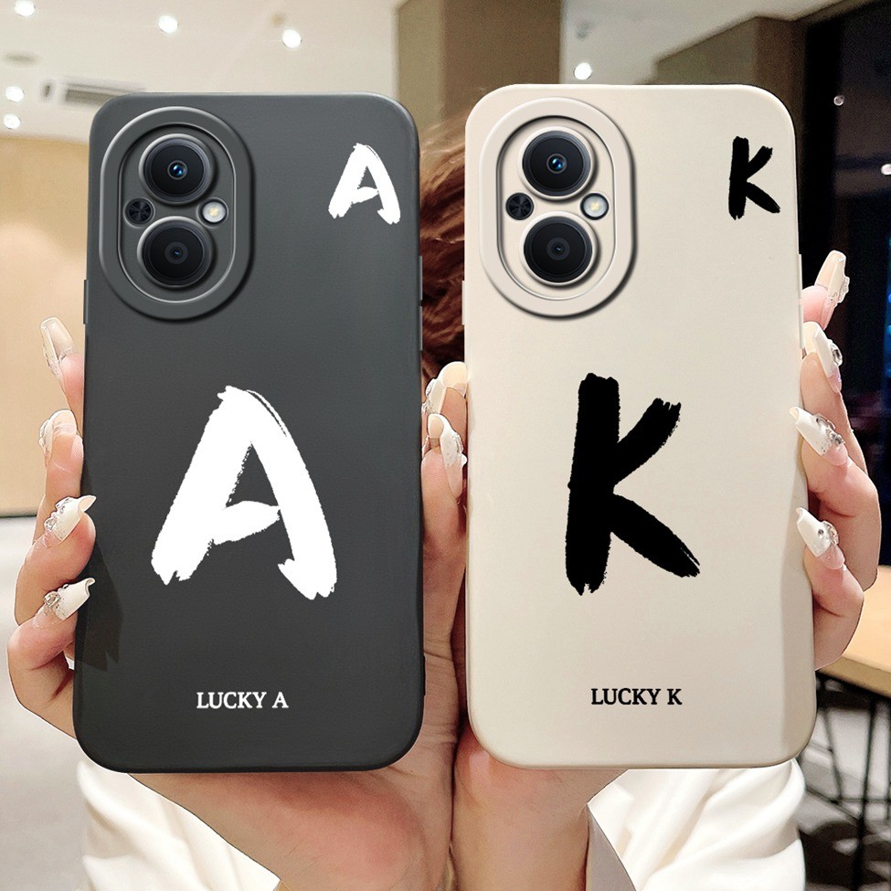 Oppo Reno 7Z 5G CPH2343 เคสโทรศัพท์ Oppo Reno 7Z กรณีแฟชั่นตัวอักษร AZ ...