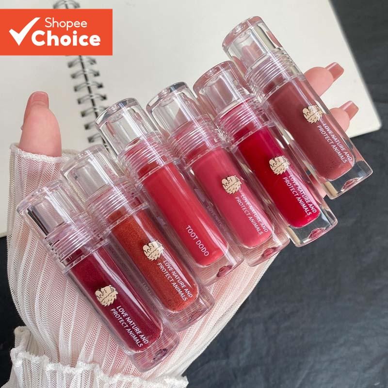 Toot Dodo Zero Sensitivity Crystal Lens Lip Glaze ให้ความชุ่มชื้น ติดทน ...