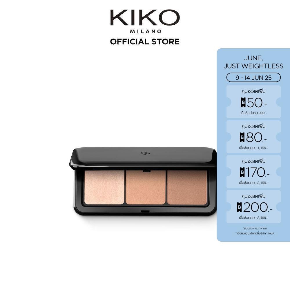 KIKO MILANO Contour Obsession Palette คอนทัวร์ ออพเซสชั่น พาเลตต์ ...