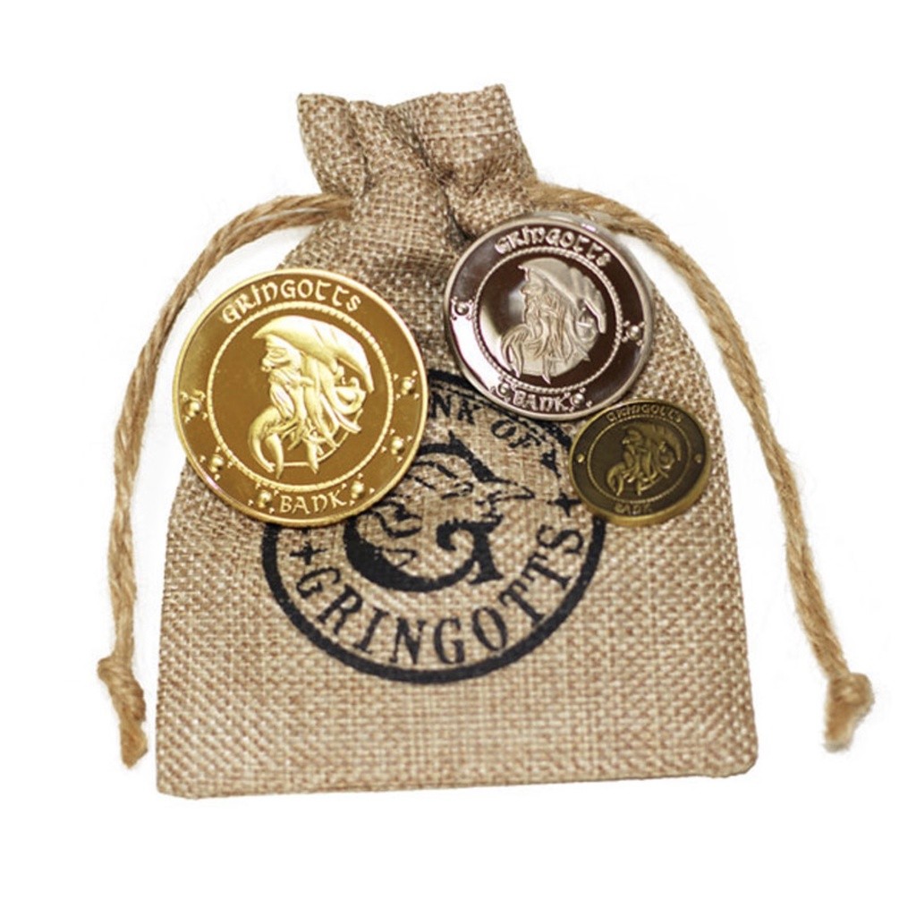 🔥 พร้อมส่ง 🔥 💰 เหรียญธนาคารกริงกอตส์ (Gringotts Bank Coin Set) จากโลก ...