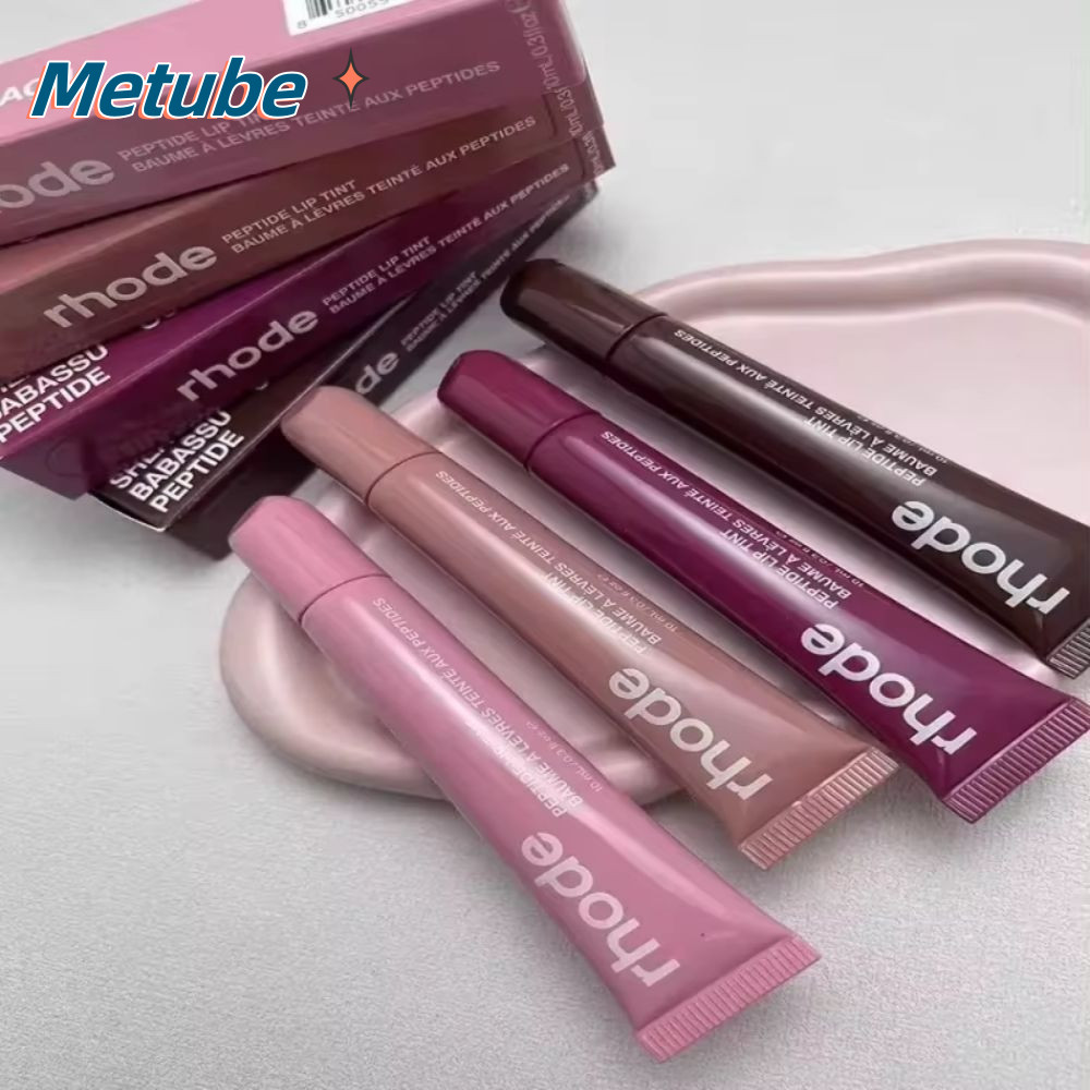 ลิปสติก METUBE ลิปกลอสฉ่ําวาว Moisturizing Liquid Rhode Lip Makeup ...