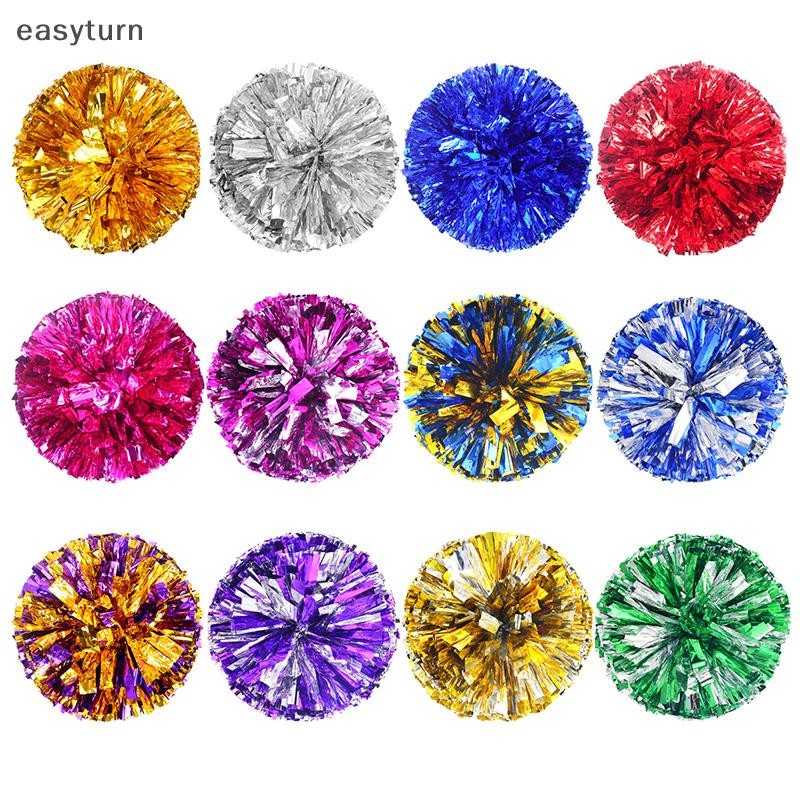 Easyturn 1 PC พลาสติก Double Hole Handle เชียร์ลีดเดอร์ Pom Poms ...