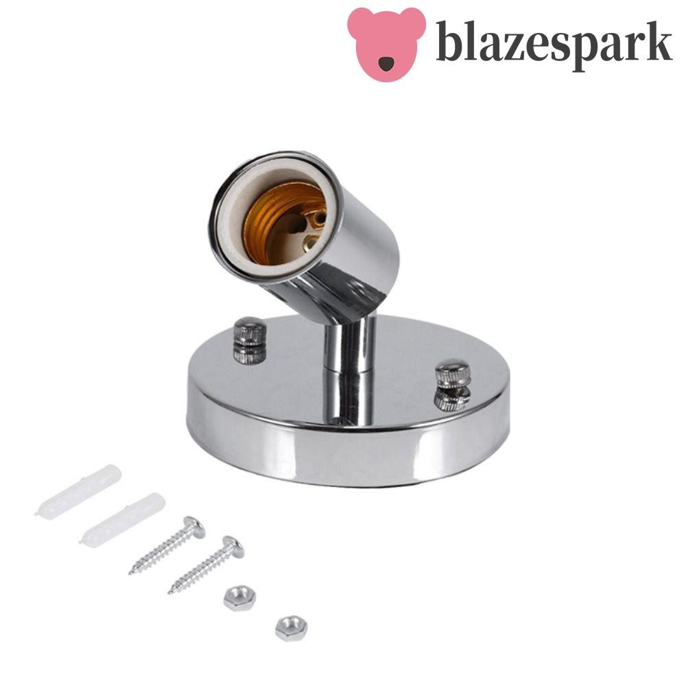 BLAZESPARK ผู้ถือหลอดไฟ Edison Home โคมไฟติดผนังสกรูหลอดไฟ E27 โบราณโคมไฟผู้ถือซ็อกเก็ต | Shopee ...
