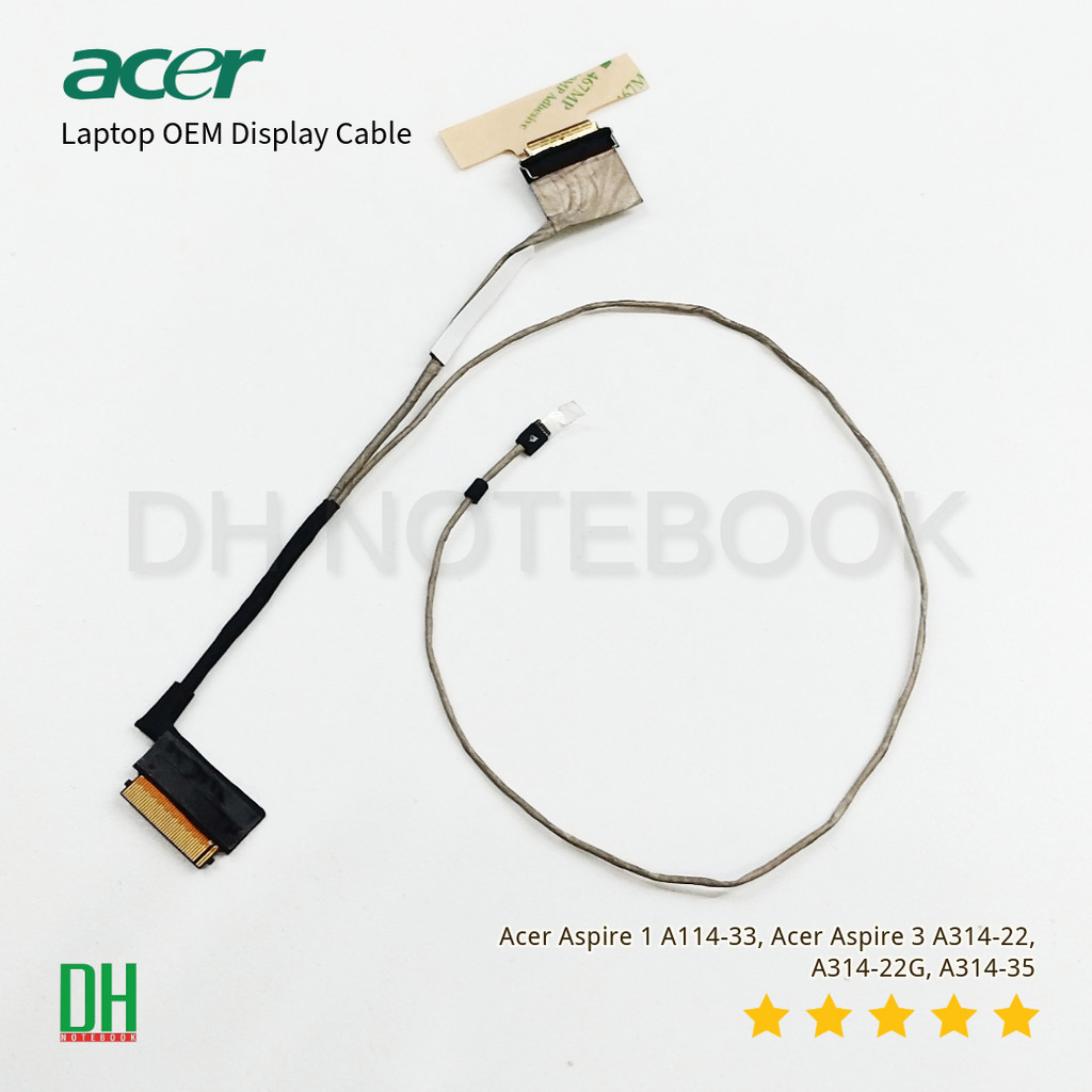 สายแพรจอ LCD โน๊ตบุ๊ค Acer Aspire 1 A114-33, Acer Aspire 3 A314-22, A314-22G, A314-35 อะไหล่ OEM ...