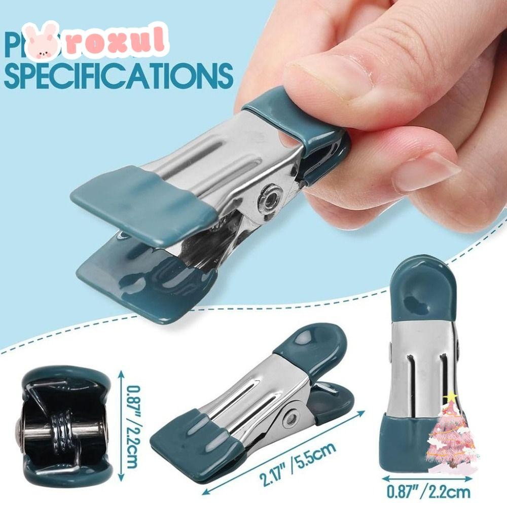 ROXUL 1/5 ชิ้น Pins เสื้อผ้า, Windproof Traceless คลิปอบแห้งเสื้อผ้า ...