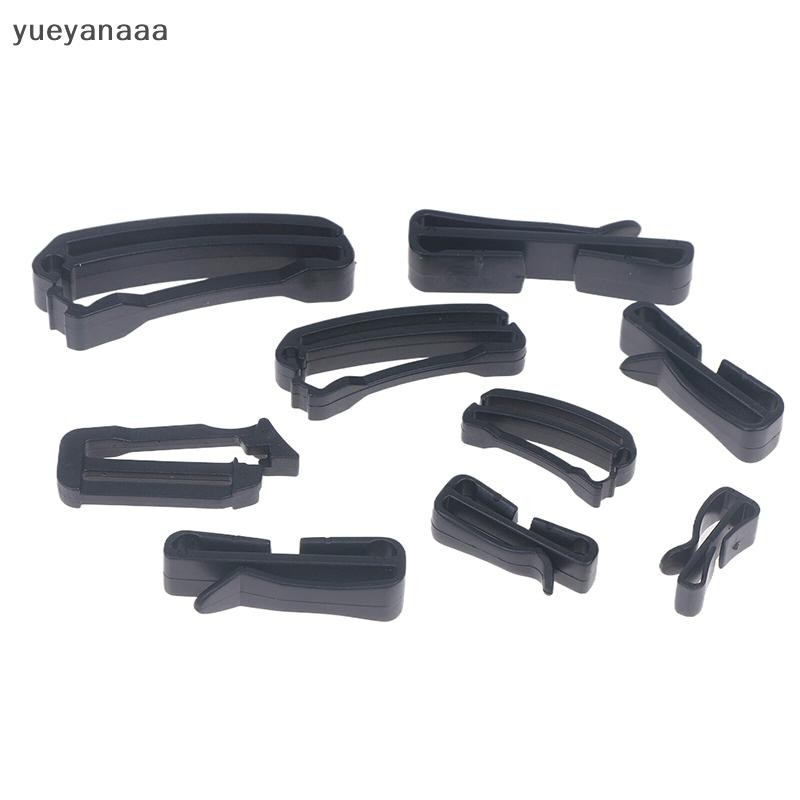 Yueyanaaa 10 Pcs/Funk Quick Slip Keeper Buckle End Clip Slider ck ...