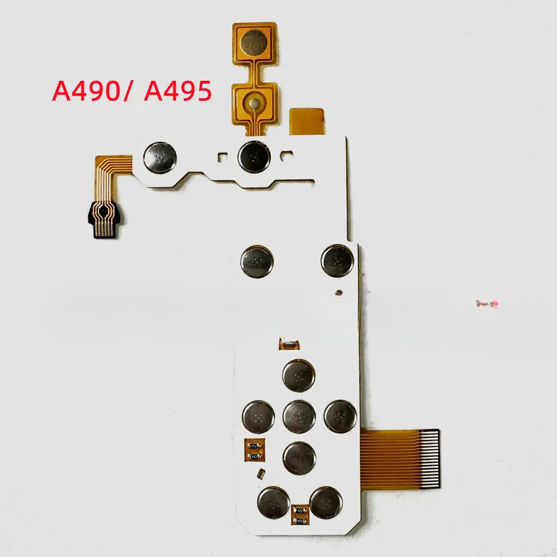 แป้นพิมพ์แผ่นกุญแจปุ่มปุ่มปุ่ม Flex Cable Ribbon สําหรับ CANON A490 ...