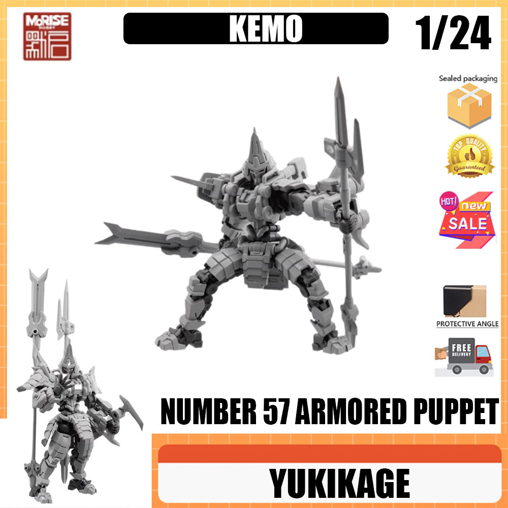 KEMO YUKIKAGE FIFTYSEVEN 1/24 No.57 Snow Shadow Assembly Model Hands-on ...