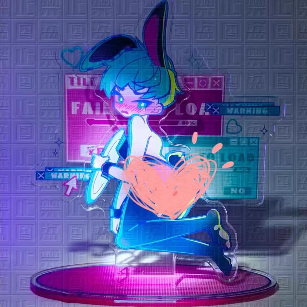 Alien Stage Bunny Girl ขาตั้งอะคริลิค Till รูป Luka จอแสดงผลอะนิเมะ ...