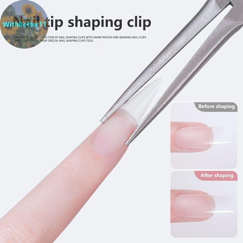 Better Nails Pincher Quick Building Extension Tips คลิปเล็บเครื่องมือ ...