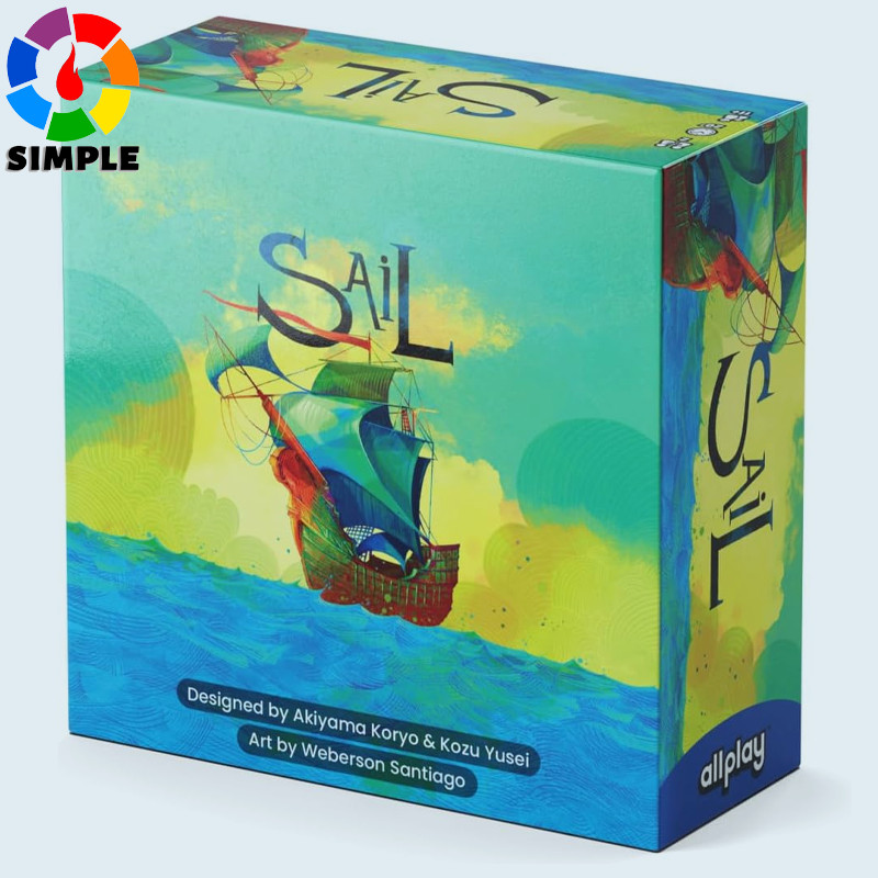 Allplay Sail Board Game - Cooperative Trick Taking Game - 2 Players ...