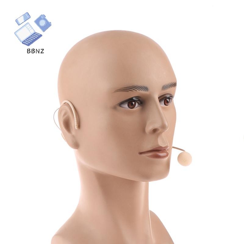 [BBNZ]3.5 มม.แบบพกพาหัวติดตั้ง Earhook ชุดหูฟังแบบมีสายไมโครโฟนลําโพง ...