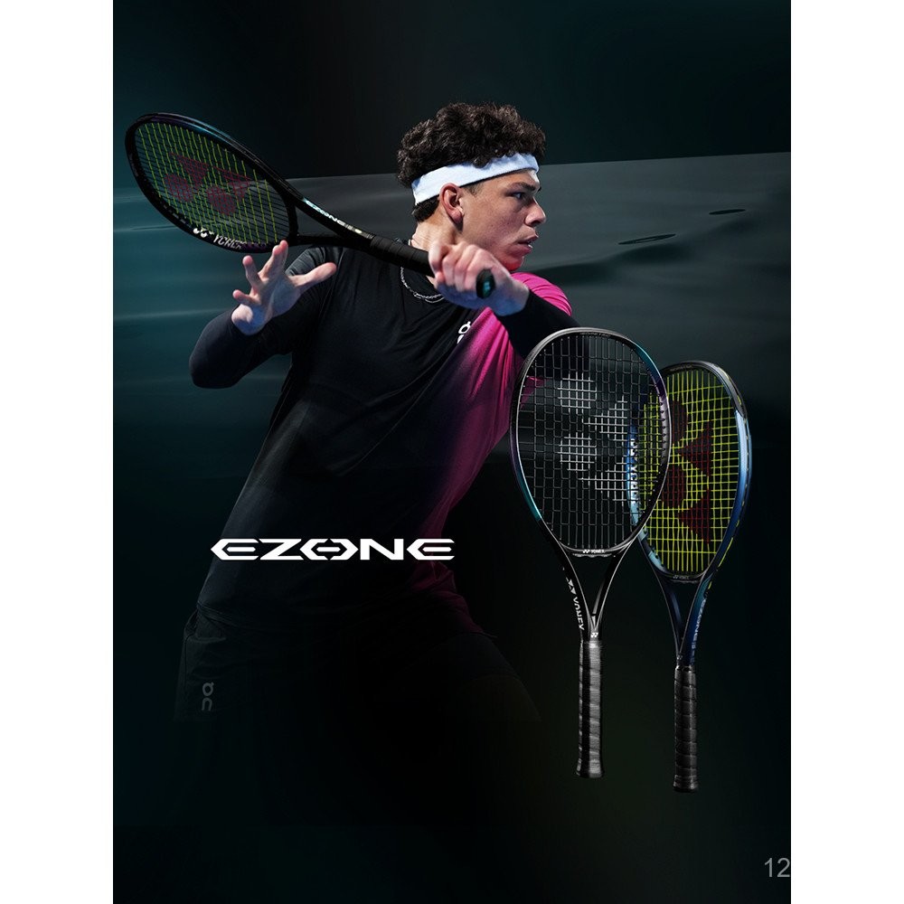 ไม้เทนนิส YONEX รุ่นใหม่ EZONE สีใหม่ Dark Night Lake ไม้เทนนิสคาร์บอนไฟเบอร์ระดับมืออาชีพสำหรับ ...