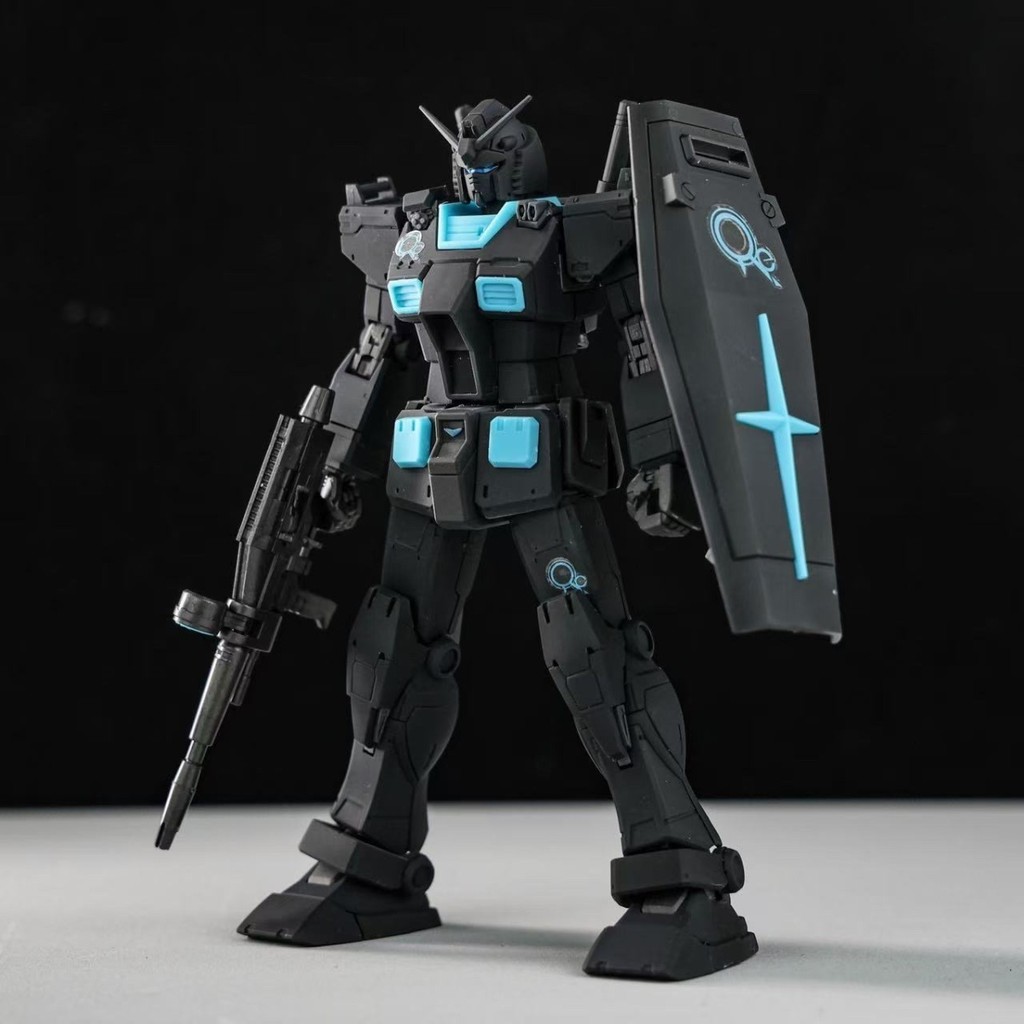 HG 1: 144 Star RX-78-2 Gundam GTO Recycled Material Neon Blue Base ...