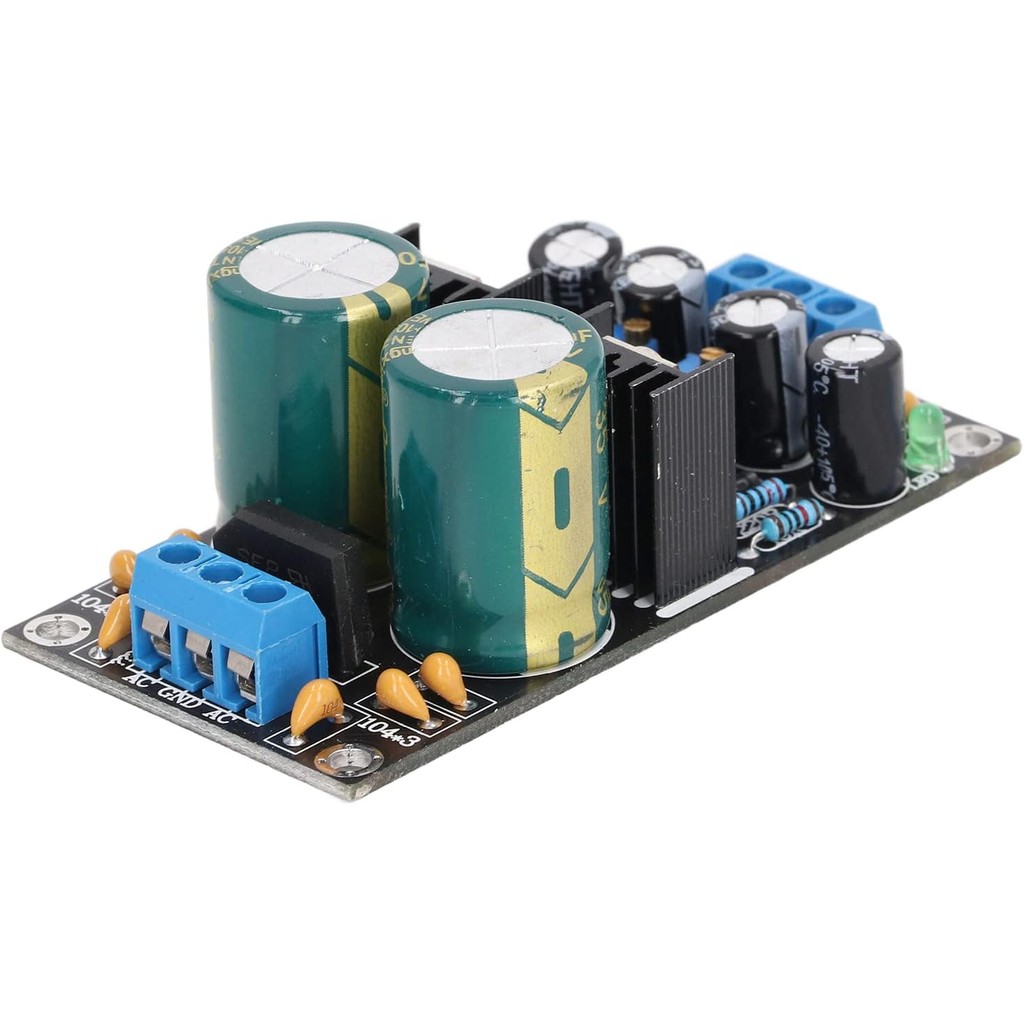 โมดูลควบคุมไฟแบบปรับได้ LM317 & LM337 สําหรับอินพุต AC 10-24V, เสถียร 1 ...