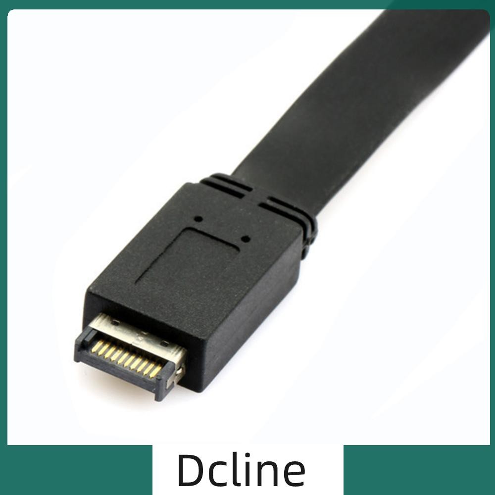 Type E Male to Type C USB 3.1 Front Panel Header สายต่อเมนบอร์ด [Dcline ...