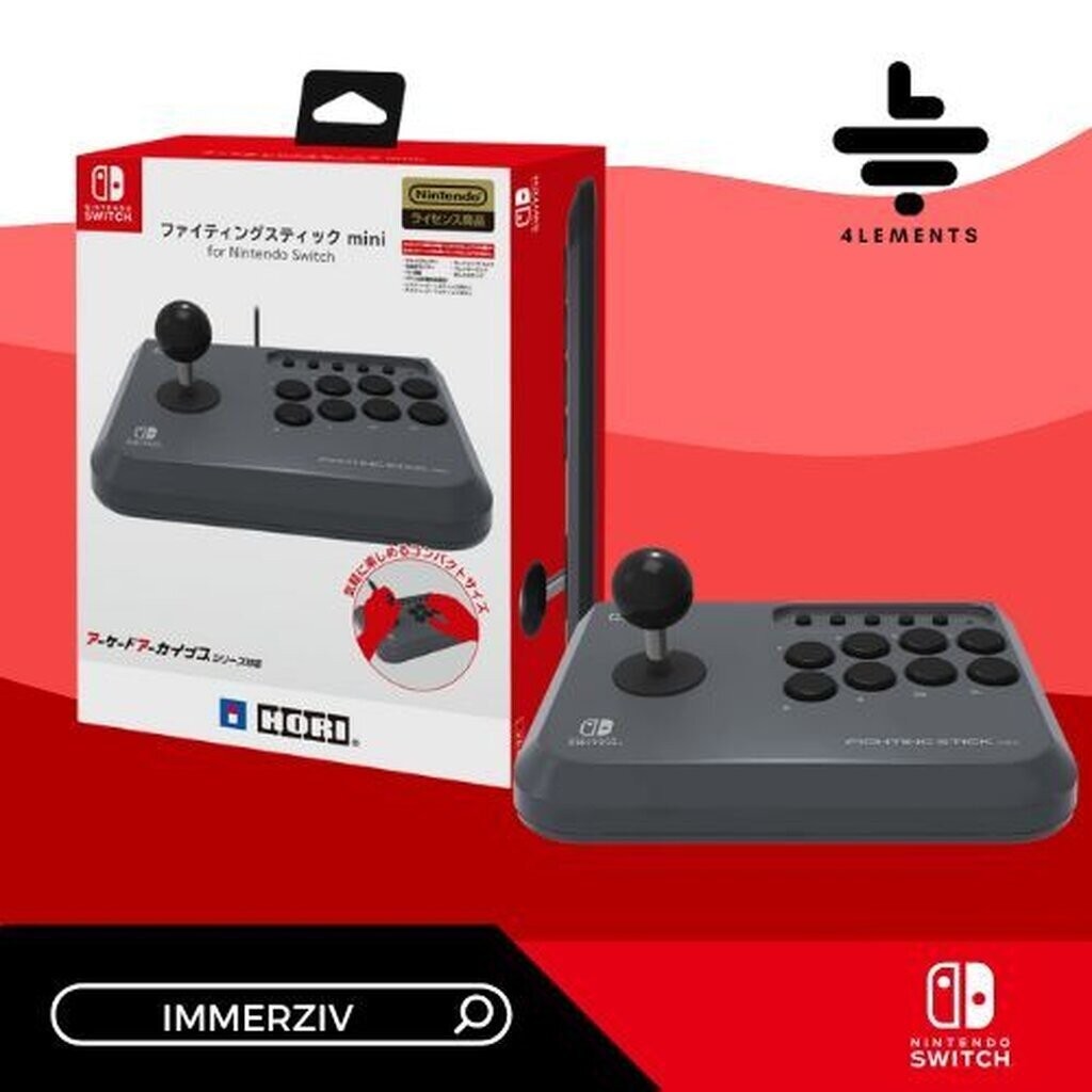 (พร้อมส่ง) HORI FIGHTING STICK MINI FOR NINTENDO SWITCH (ACC) | Shopee ...