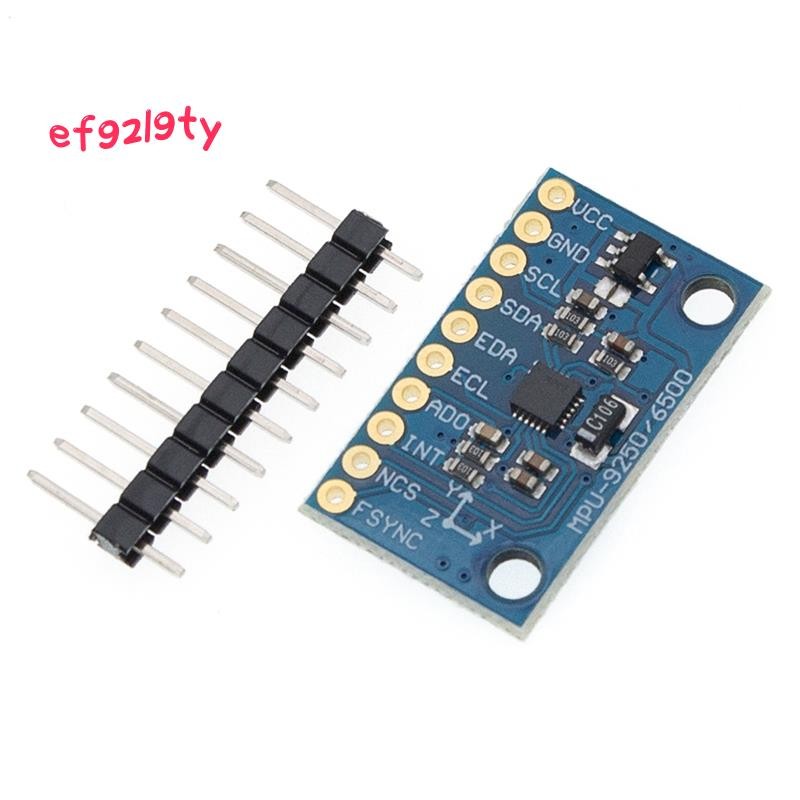 MPU-9250 -9250 9- เซนเซอร์โมดูล I2C/SPI การสื่อสาร Thris Gyroscope ...