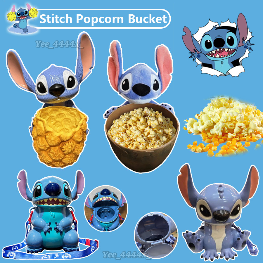 Stitch Popcorn Bucket น่ารัก Lilo & Stitch Popcorn Buckets ภาพยนตร์ ...