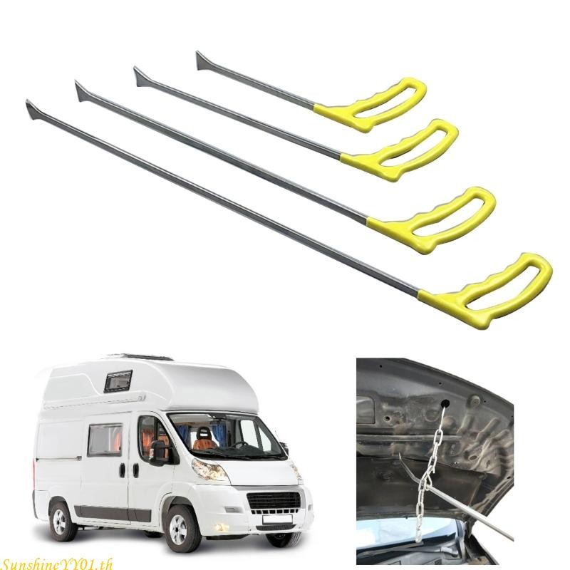 SUN Auto Body Dent Puller Hook Dent Repair ตะขอแบนสแตนเลส Push Rods ...