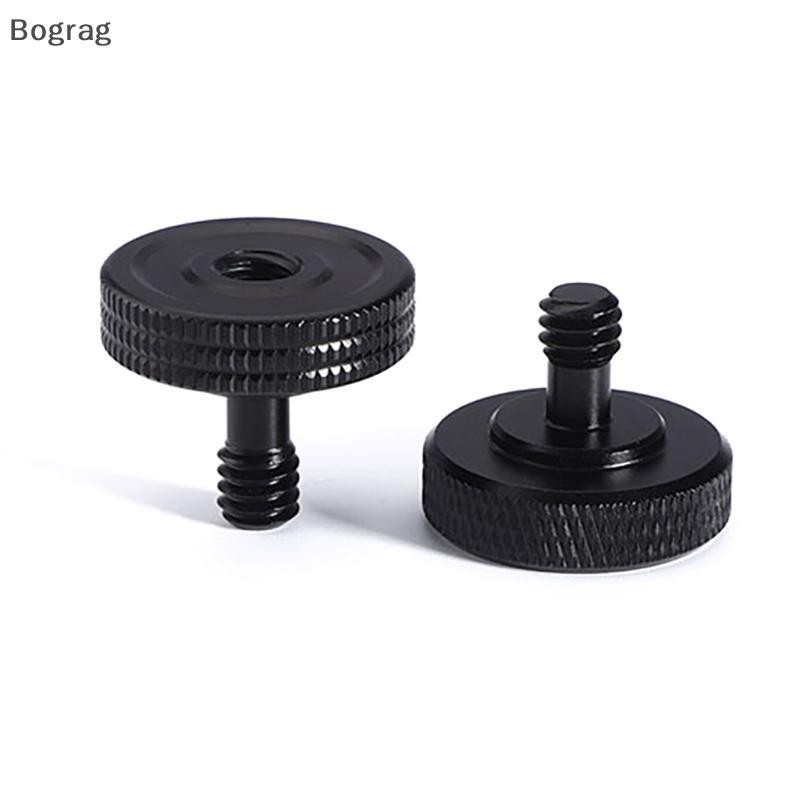 [Bogr] 1/4 "Dual Nuts ขาตั้งกล้อง Mount สกรู Double Layer สกรูอะแดปเตอร ...