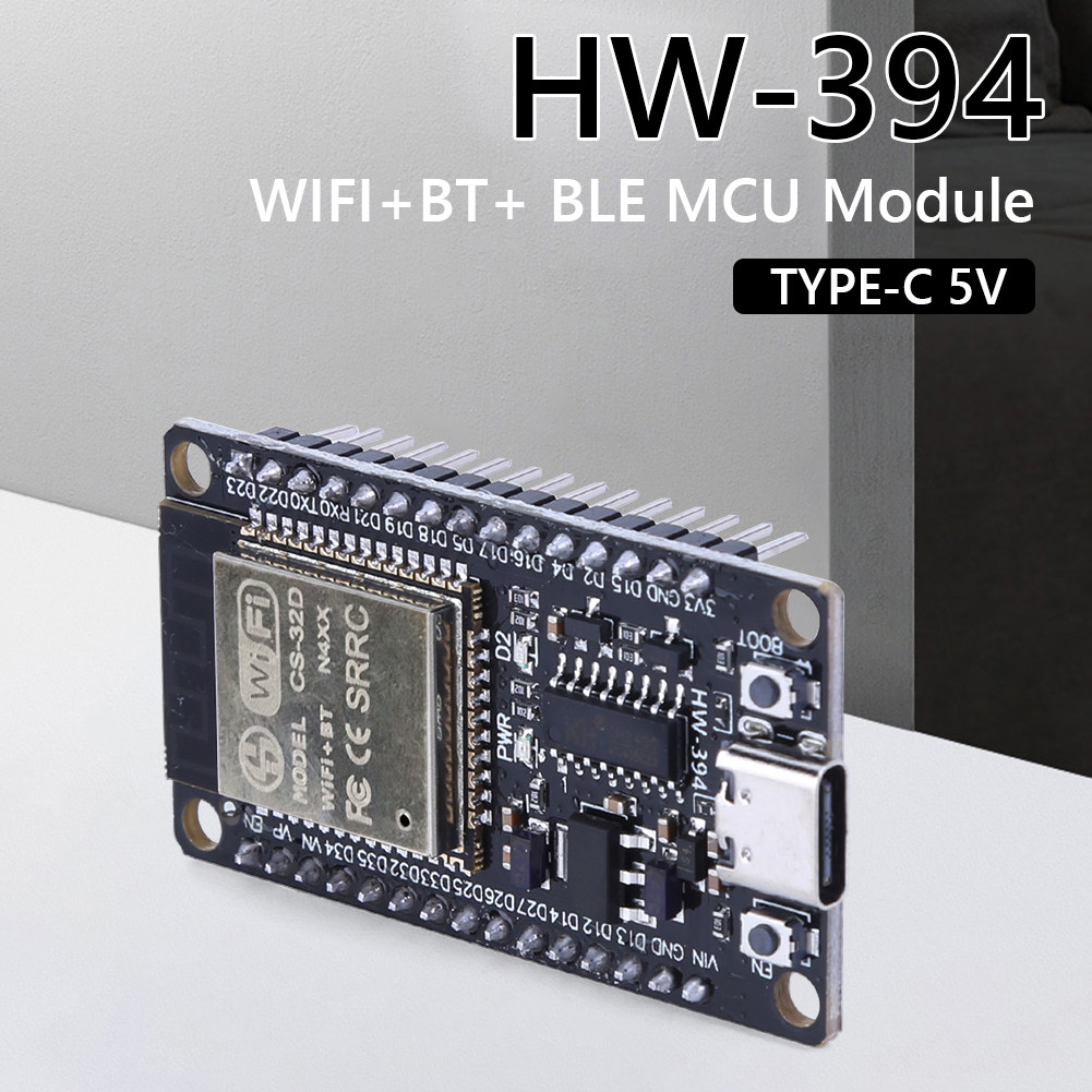 ESP32-WROOM-32D Development Board WiFi BT 4.2 Dual Core IoT Smart Home Device Sensor Hub DIY ...