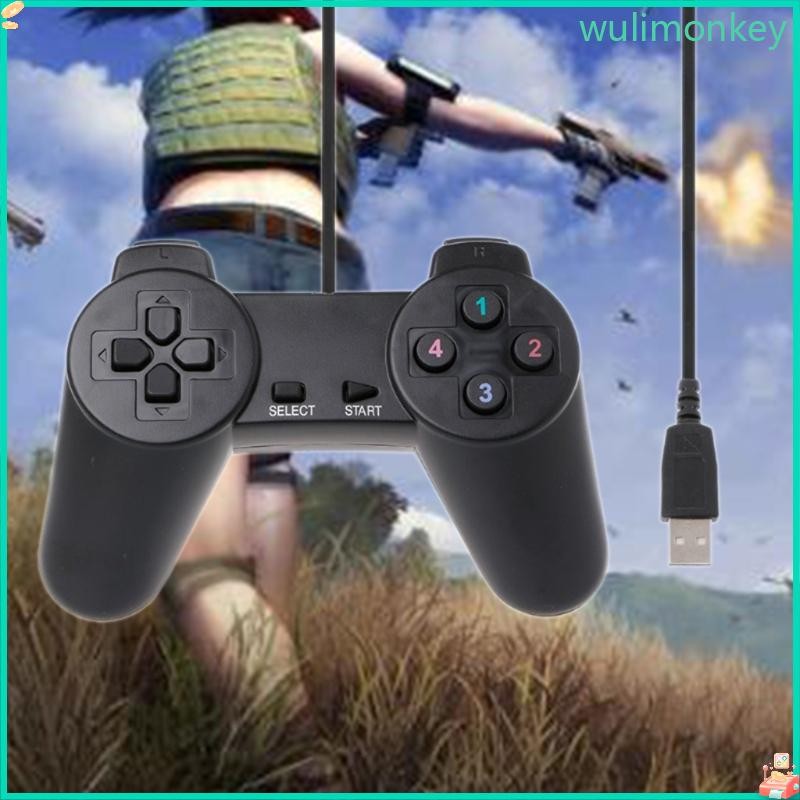 WU Classic Wired Game Controller Gamepad จอยสติ๊กระยะไกลสําหรับ Windows ...