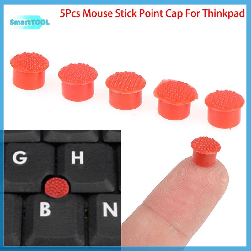 UTZN> 5 ชิ้นแป้นพิมพ์แล็ปท็อป Trackpoint Pointer Mouse Stick Point Cap ...