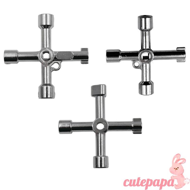 Cutep 4-Way Multi-Functional Utility Key สามเหลี่ยมสแควร์ Universal ...