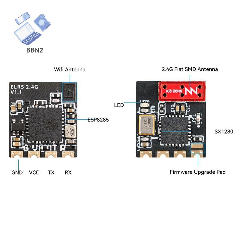 [BBNZ]ELRS Lite ตัวรับสัญญาณทางไกล 2.4GHz Tower/เสาอากาศแบบแบนสําหรับ ...