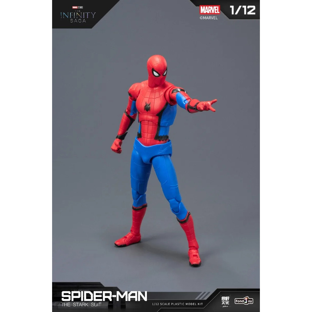 ใหม่ Fondjoy Spider-Man Stark ชุดชุด 1/12 Spider-Man ประกอบรุ่น ...