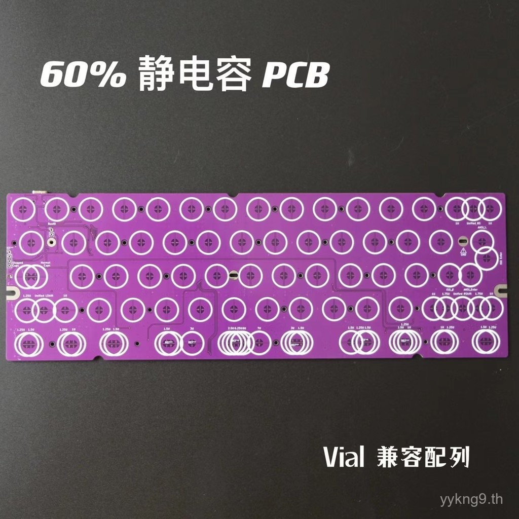 GH60 Static Capacitor pcb คีย์บอร์ดแผงวงจร TOPRE HHKB ใช้งานร่วมกับ ...