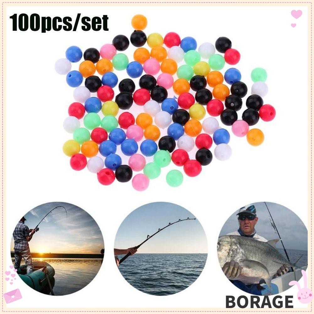 BORAG 100 ชิ้นลอยลูกผสมสีรอบ Stoppers Double Pearl | Shopee Thailand