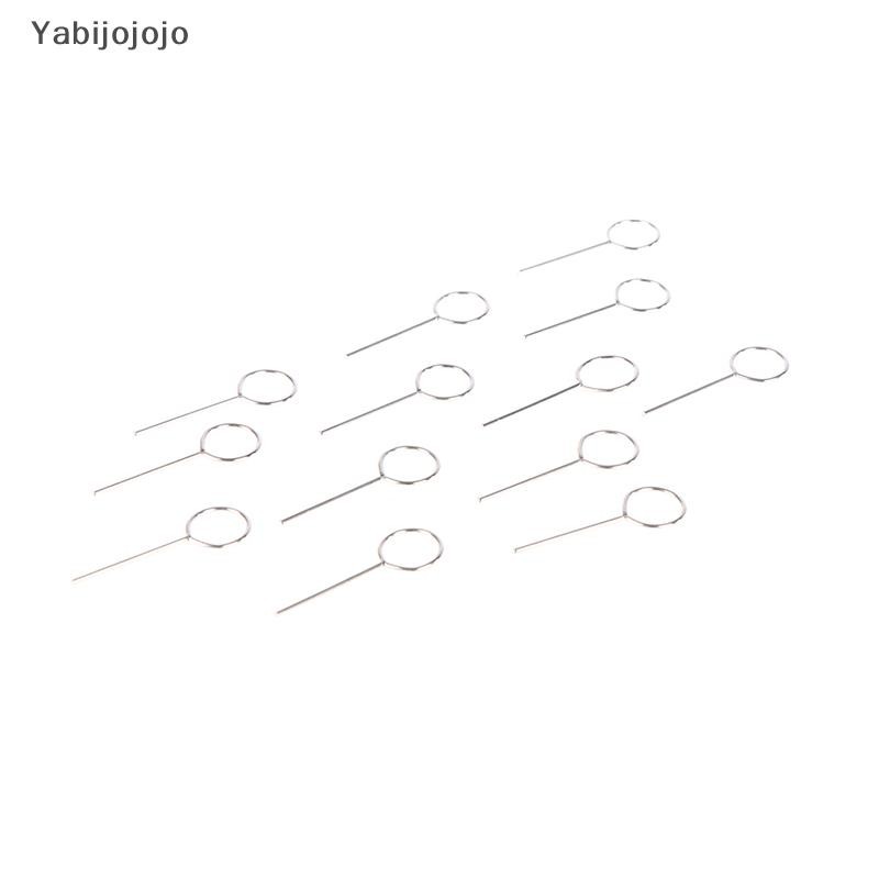 Yabijojojo 20 ชิ้น/ล็อต Universal ซิมการ์ดถาด Ejector Eject Pin Key Removal เครื่องมือสําหรับ ...