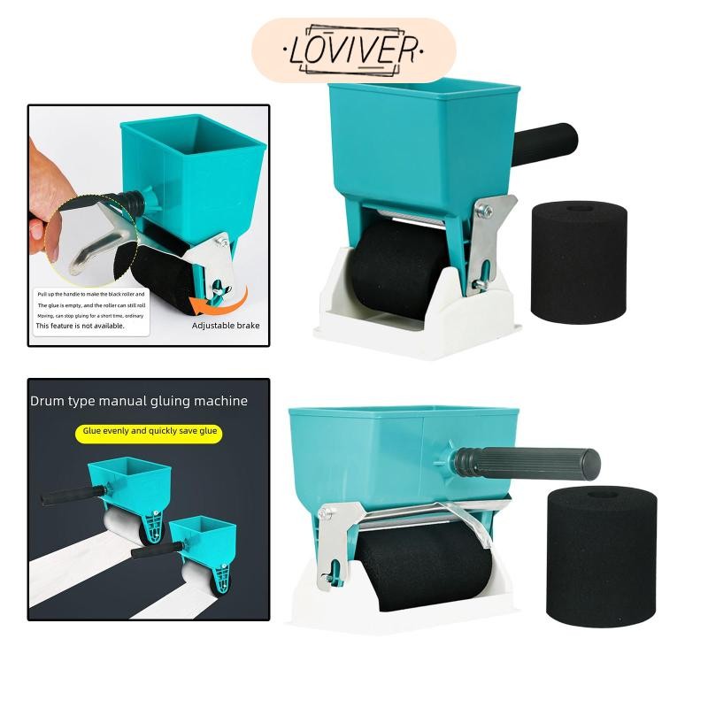 กาว Applicator Roller แบบพกพากาว Roller DIY มือถือกาว Roller สําหรับ ...