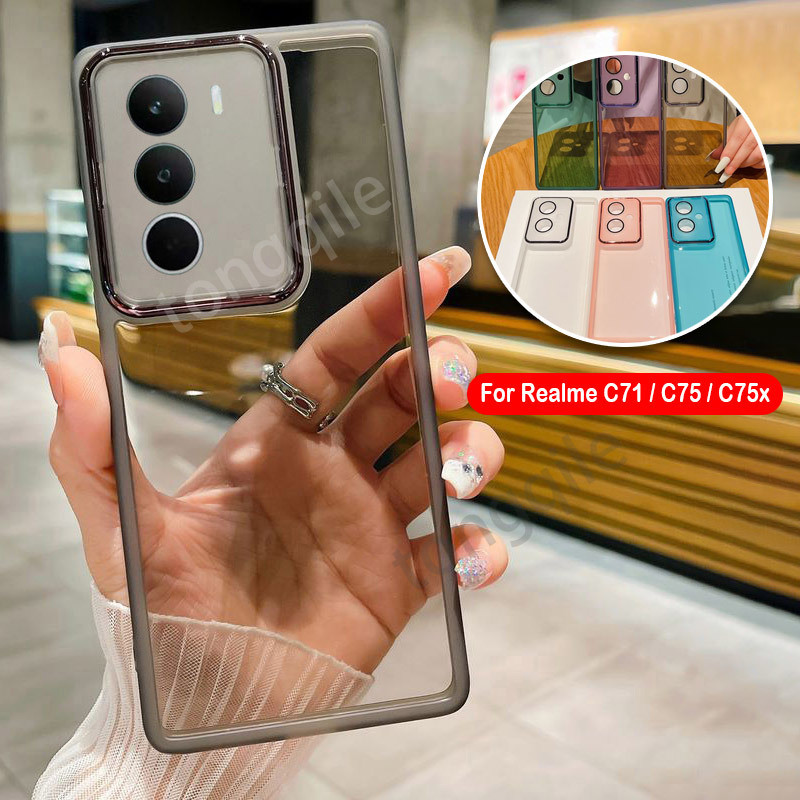 สําหรับRealme C71 C75 C75x 4G RealmeC71 RealmeC75 NFC 2025 เคสโทรศัพท์ ...