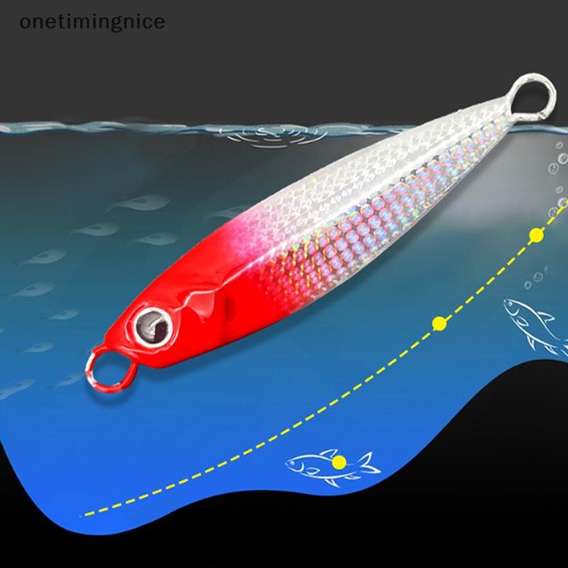 Onetimingnice Mini Metal Jig Fishing Bait Coastal Mini-jig Brine เหยื่อ ...