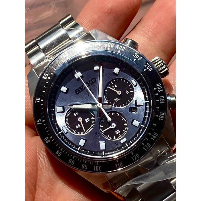 ข้อมือ Seiko Prospex Speedtimer Solar Chronograph SSC935P1 | Shopee ...