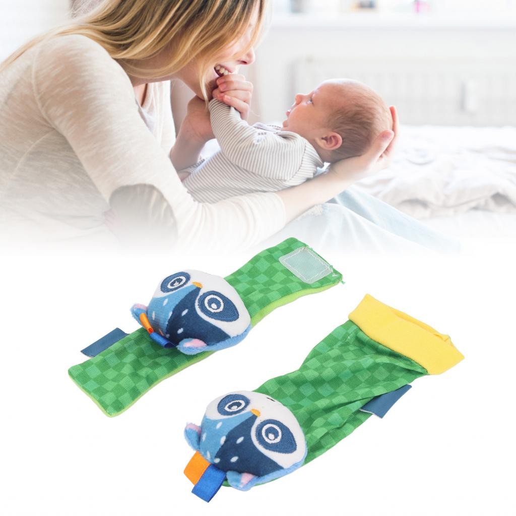 ข้อมือ Rattle Foot Finder Finder Secks Set 3d Shape Baby Infant Toys ...