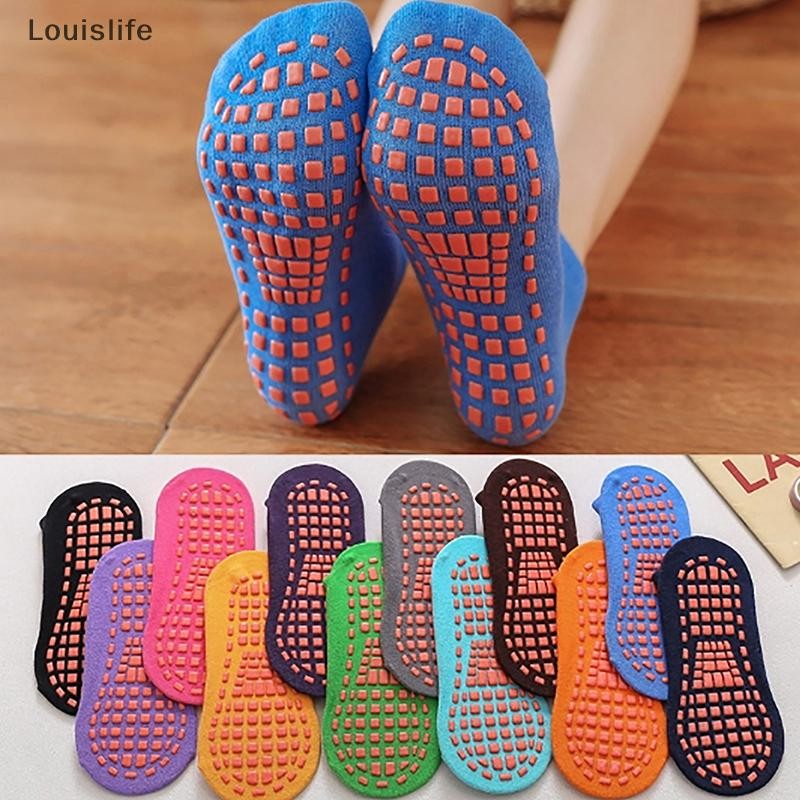 LLPH ถุงเท้าโยคะและกีฬา พิลาทิส ระบายอากาศด้วยจุดยาง กันลื่น LLP | Shopee Thailand