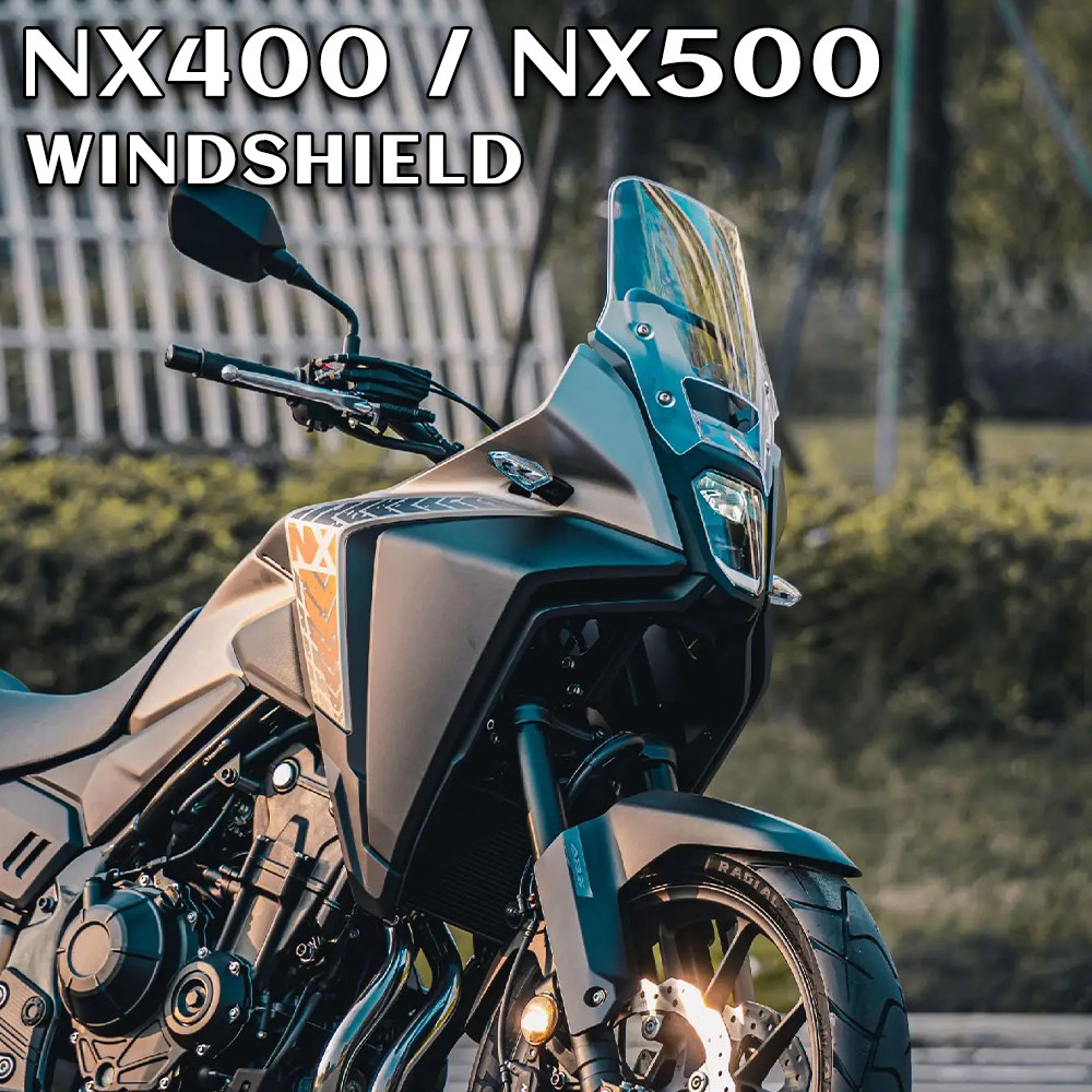 Gกระจกบังลม NX500 NX400อุปกรณ์เสริมสำหรับ Honda NX 500อะไหล่2024กระจกกระจกหน้า500NX 400 NX500 ...