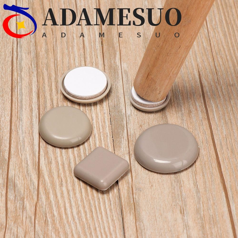 ADAMESUO เฟอร์นิเจอร์แผ่นเท้า Easy Move Self-Adhesive เก้าอี้อุปกรณ์ Anti Noisy ฐานตารางโซฟาชั้น ...