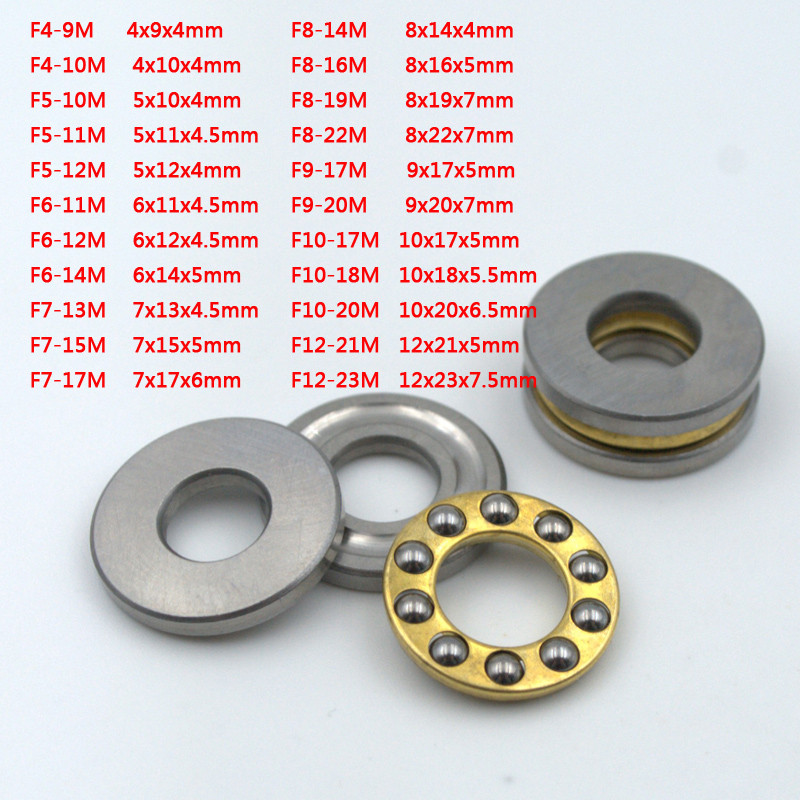5pcs F8-16M 8x16x5 มม.F8-16 คุณภาพสูง Miniature planar แบริ่ง 8*16*5 ...