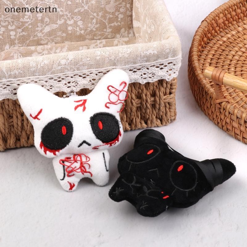 Oyr 1 คู่ ck สีขาว Injured Broken Ghost ตุ๊กตาพวงกุญแจฮาโลวีนการ์ตูน ...