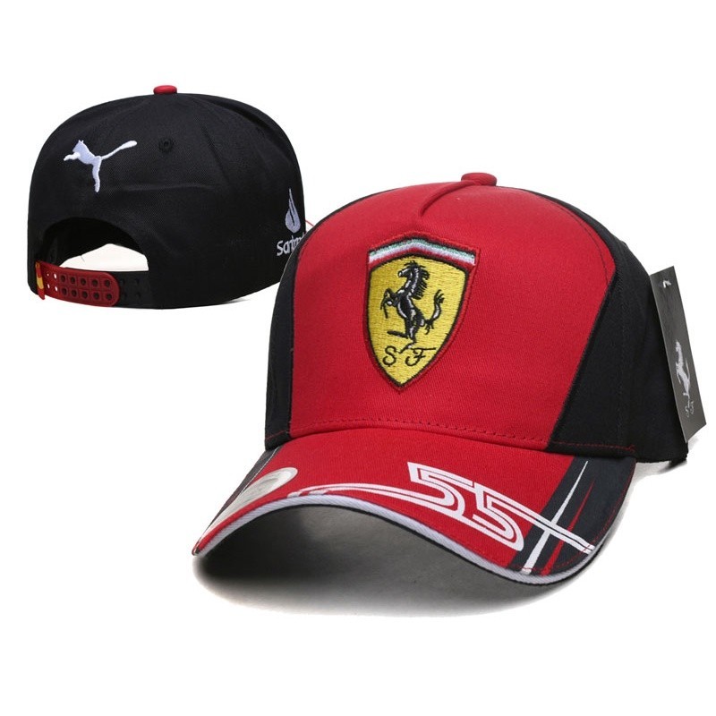 New Mens Ferrari F1 Racing Hat Luxury Cap Topi Lelaki | Shopee Thailand