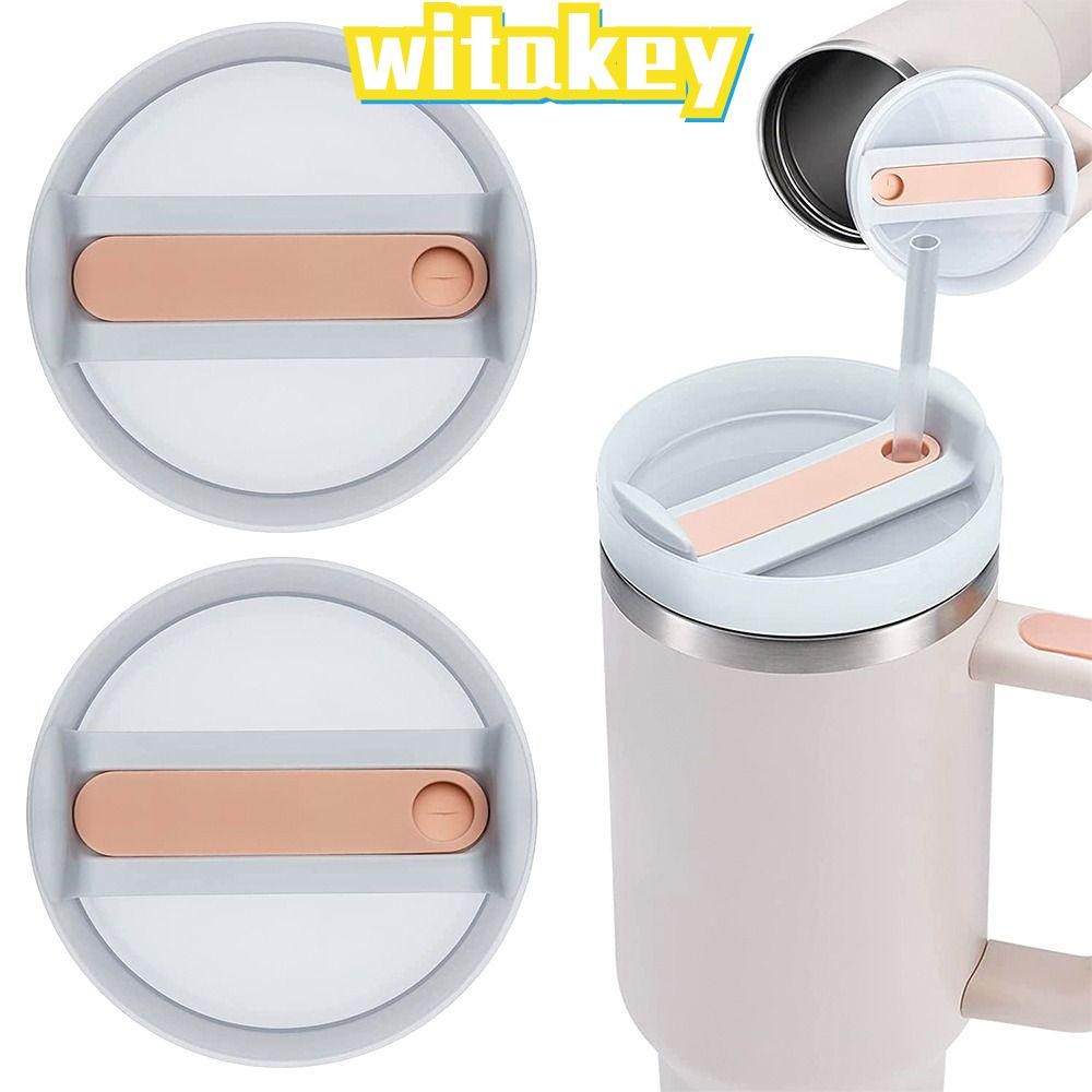 WITAKEY 1 ชิ้นถ้วยแก้ว Themos Tumbber Splash ฝาปิดพลาสติกป้องกันการรั่วไหล | Shopee Thailand