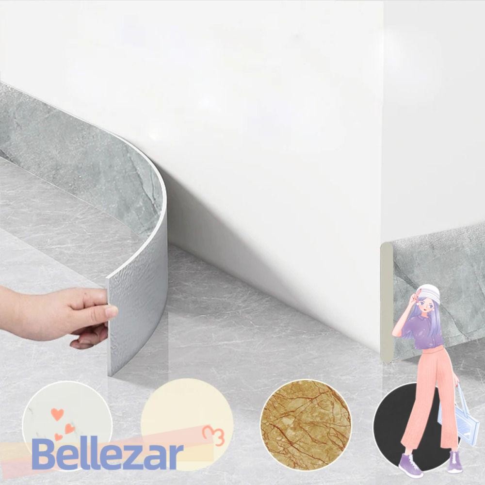 BELLEZAR 2M/ม้วนกระโปรง, Anti-collision Self กาวสติ๊กเกอร์ติดผนัง, DIY นุ่มหนาตกแต่งแถบ Home ...