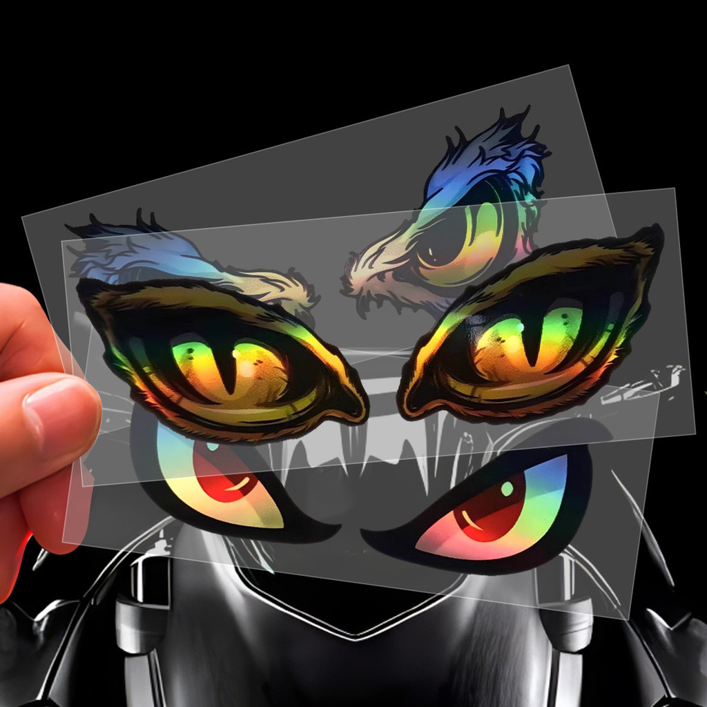 Eagle Eye Demon Eyes Automobile Sticker Bumper Stickers Paper Electric ...