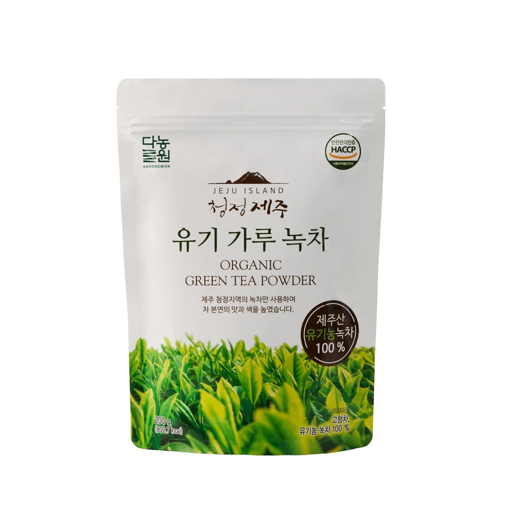 Danongwon Jeju Island Organic Green Tea Powder 200g | Shopee Thailand